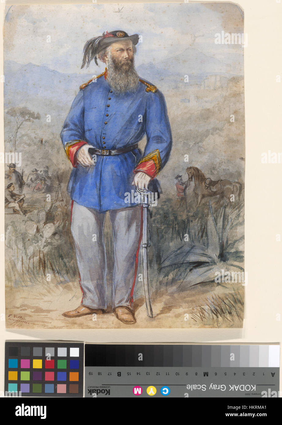 Colonel John Whitehead Peard, also known as Garibaldi's Englishman, is ...