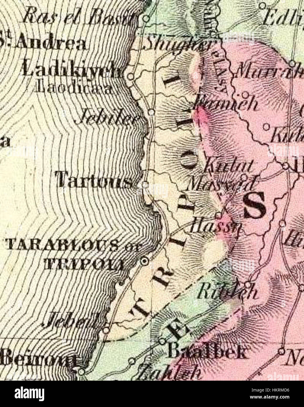 Colton, G.W. Turkey In Asia And The Caucasian Provinces Of Russia. 1856 ...