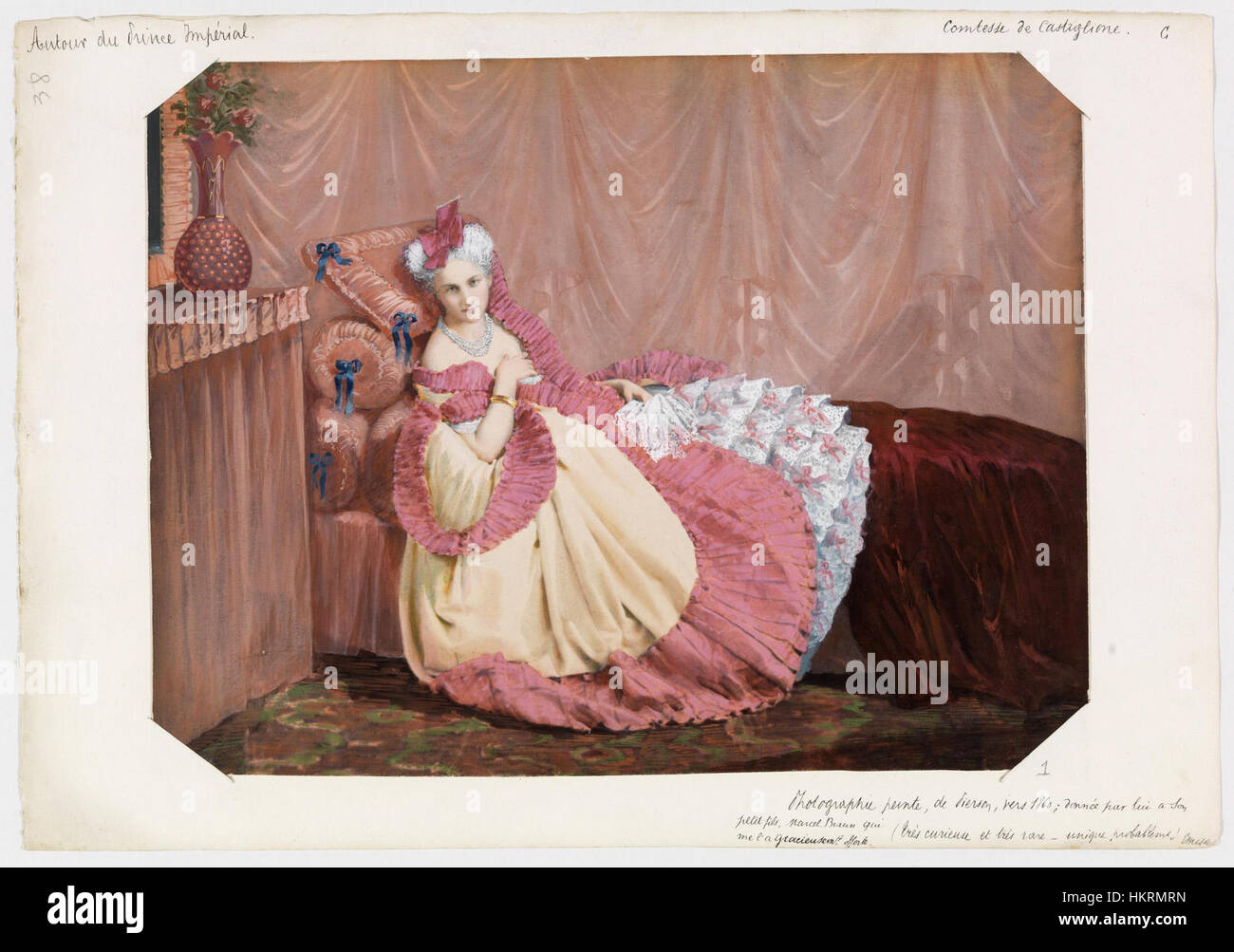 The 'Comtesse de Castiglione' is a renowned portrait painted by the ...