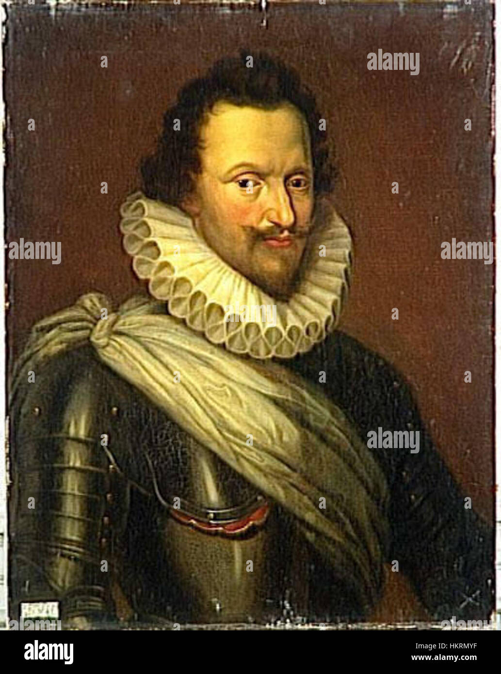 This portrait represents Concino Concini, a French nobleman and ...
