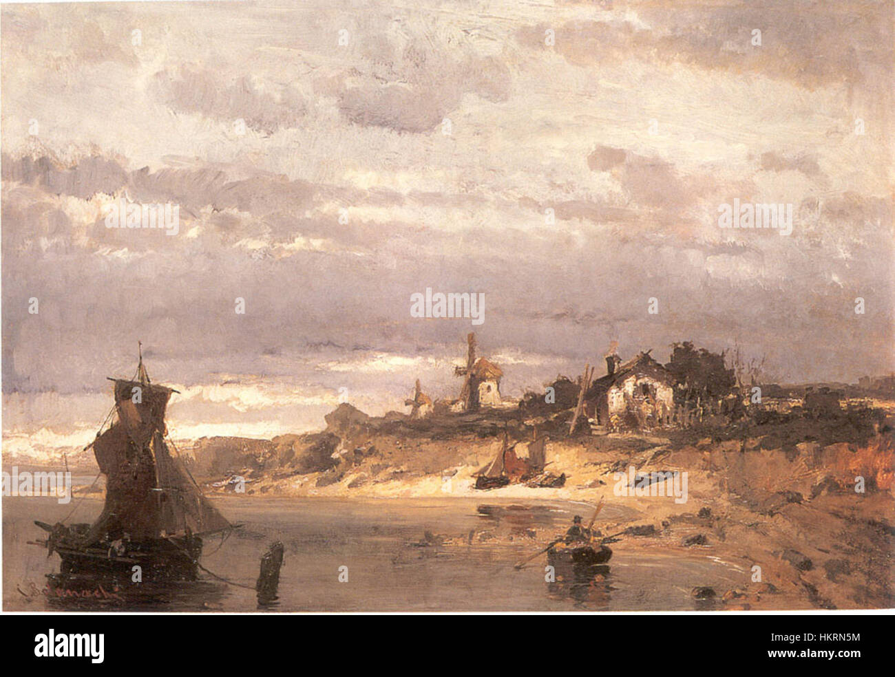 *Windmills* by Constantine Volanakis portrays traditional windmills ...