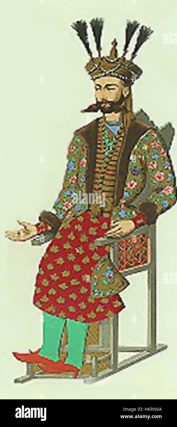 This artwork portrays Constantine II, the King of Kartli, a Georgian ...