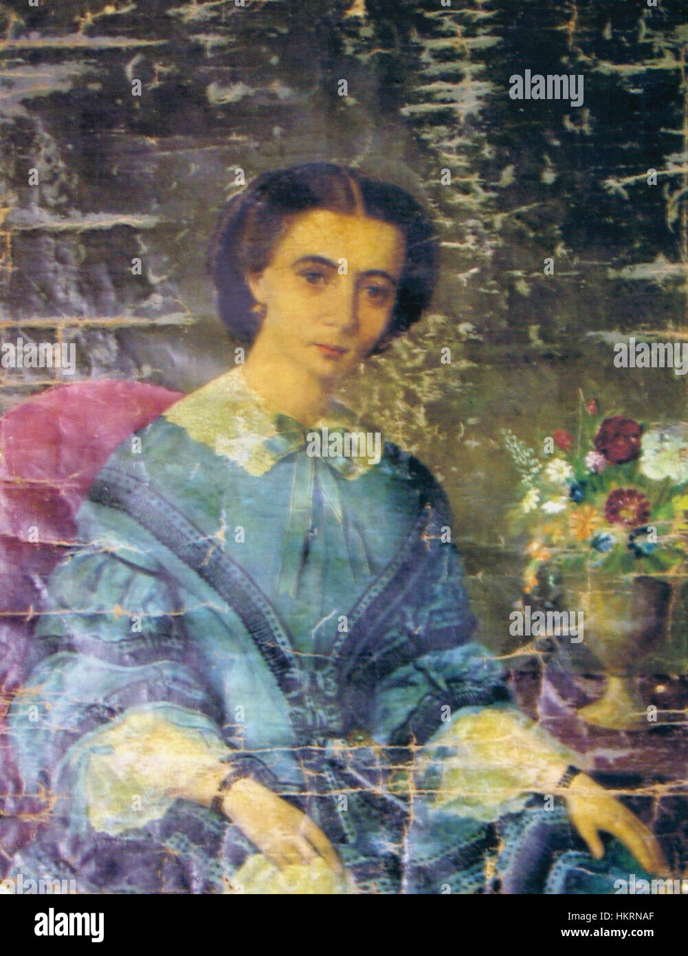 Constantin Lecca - Mama poetului Alexandru Macedonski Stock Photo - Alamy