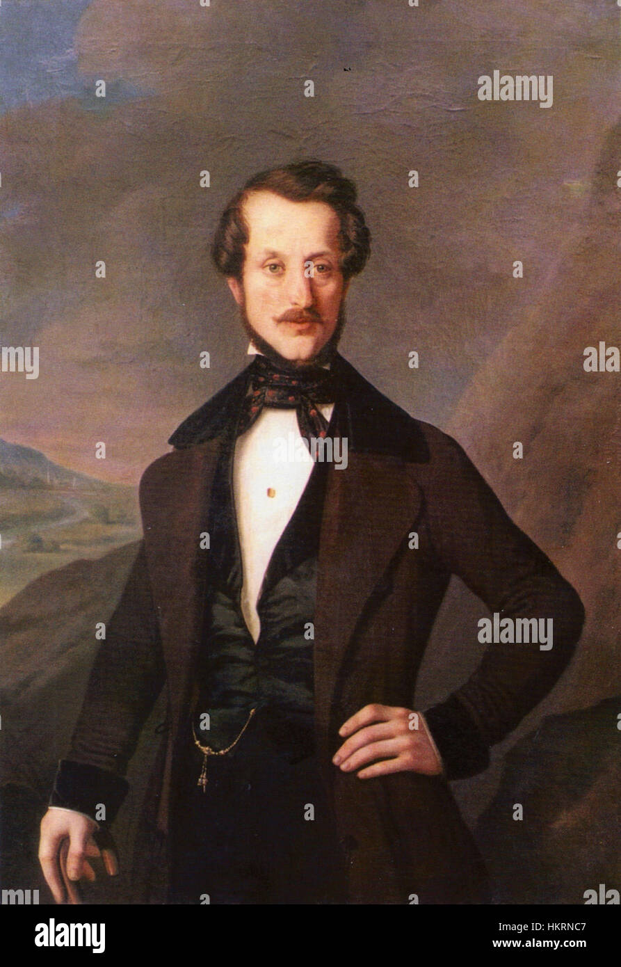 Constantin Lecca - Portretul lui Petru Lacusteanu Stock Photo - Alamy