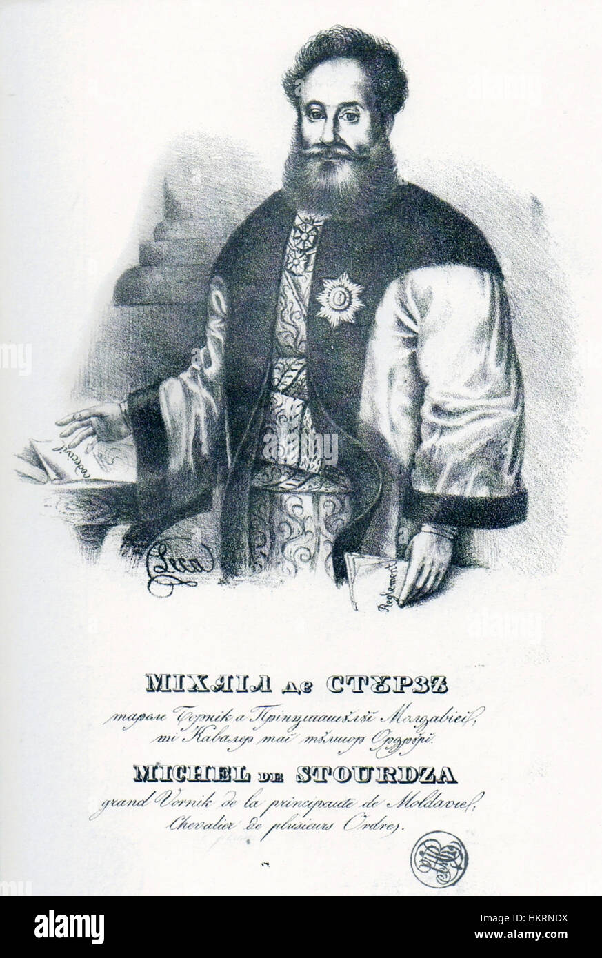 Constantin Lecca's portrait of Mihai Sturza captures the dignified ...