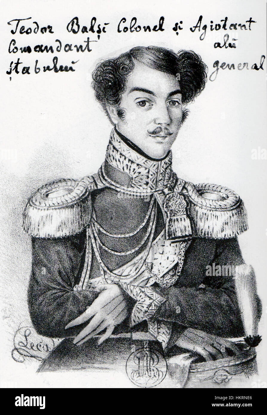 *Theodor Bals* by Constantin Lecca is a portrait painting capturing the ...