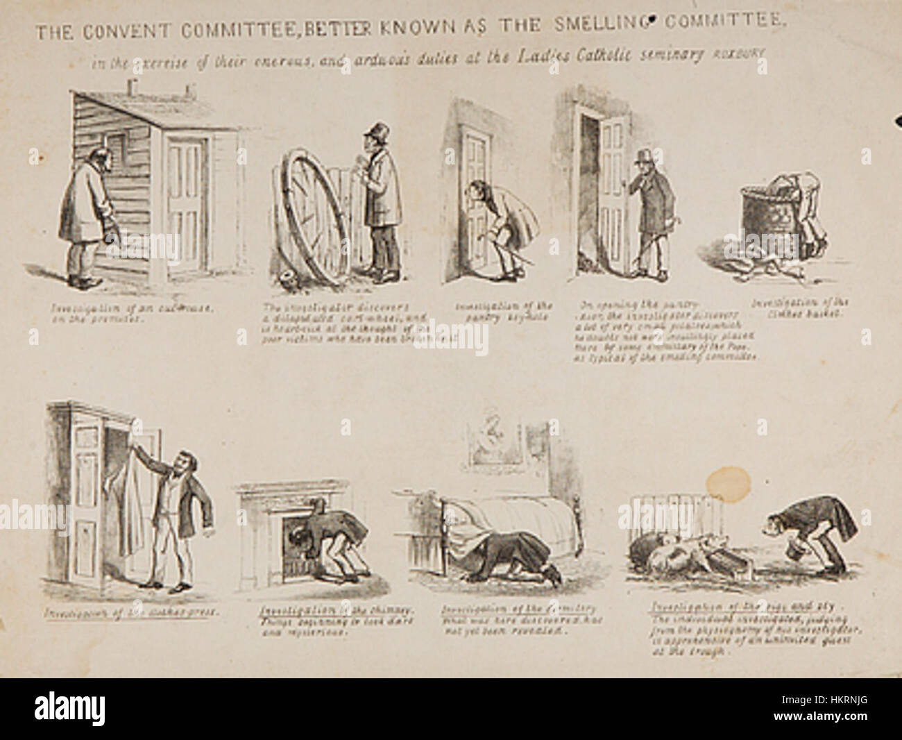 The 'Convent Committee' by DC Johnston is an artwork that explores ...