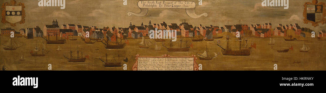 18th century city of philadelphia hi-res stock photography and images ...