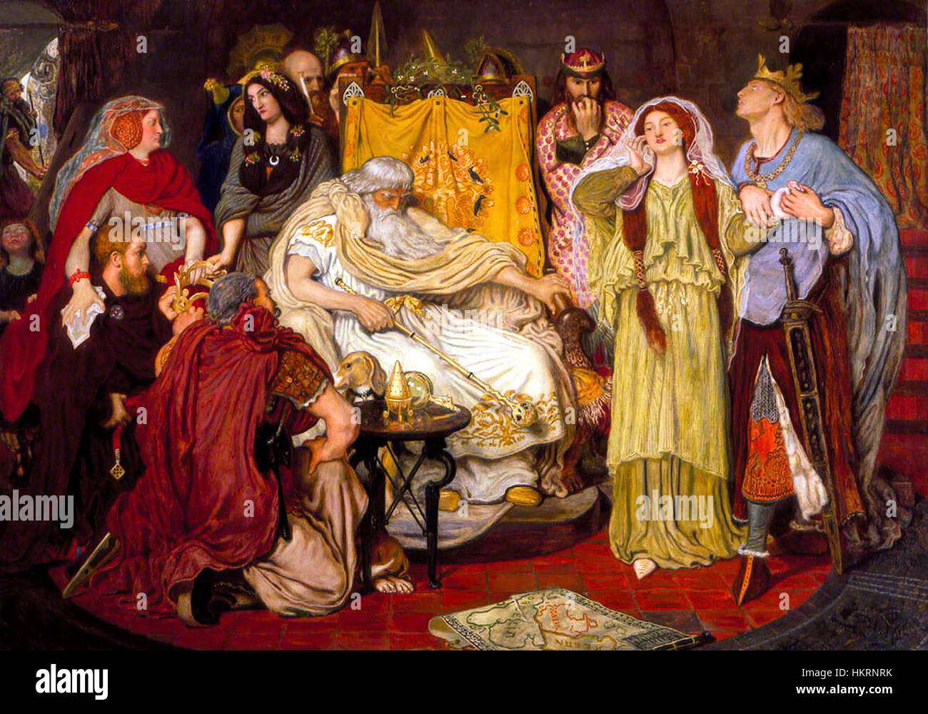 King lear play painting hi-res stock photography and images - Alamy