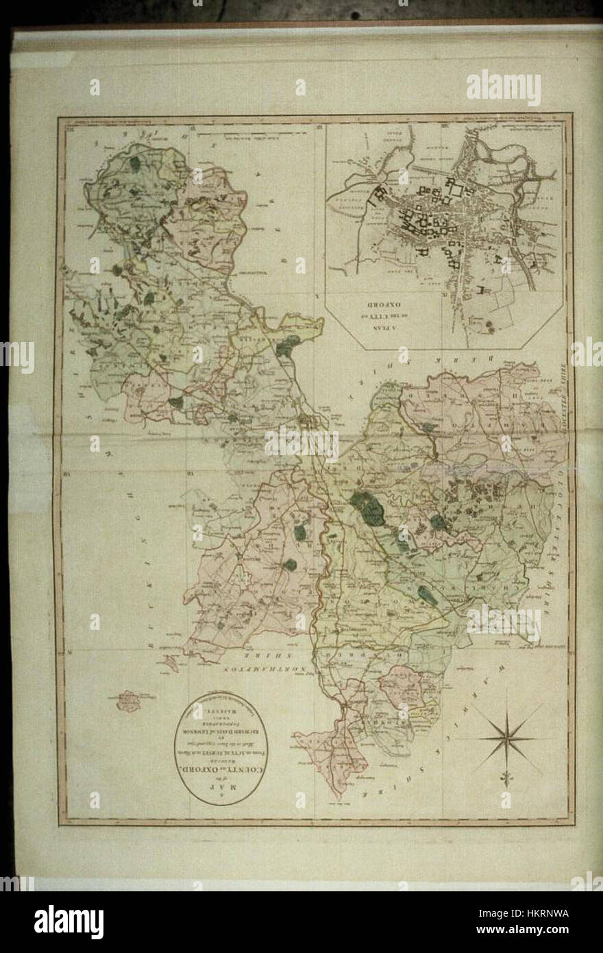 This map, housed in the Bodleian Libraries, presents a detailed ...