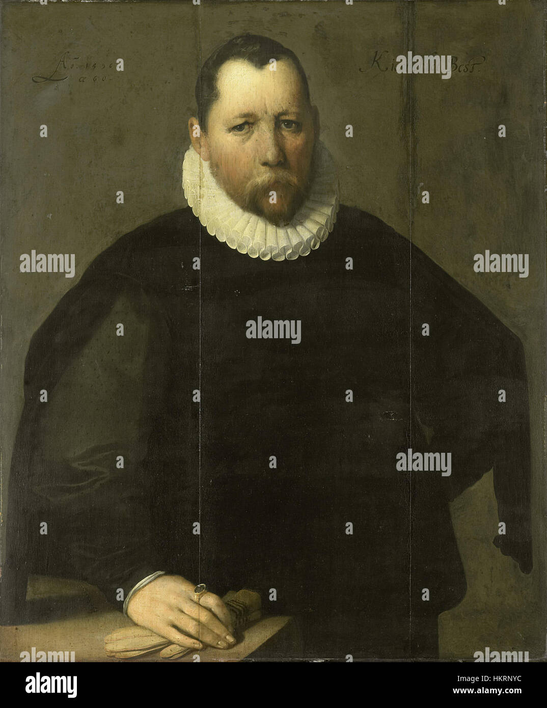 Cornelis Cornelisz van Haarlem - Pieter Jansz Kies Stock Photo - Alamy