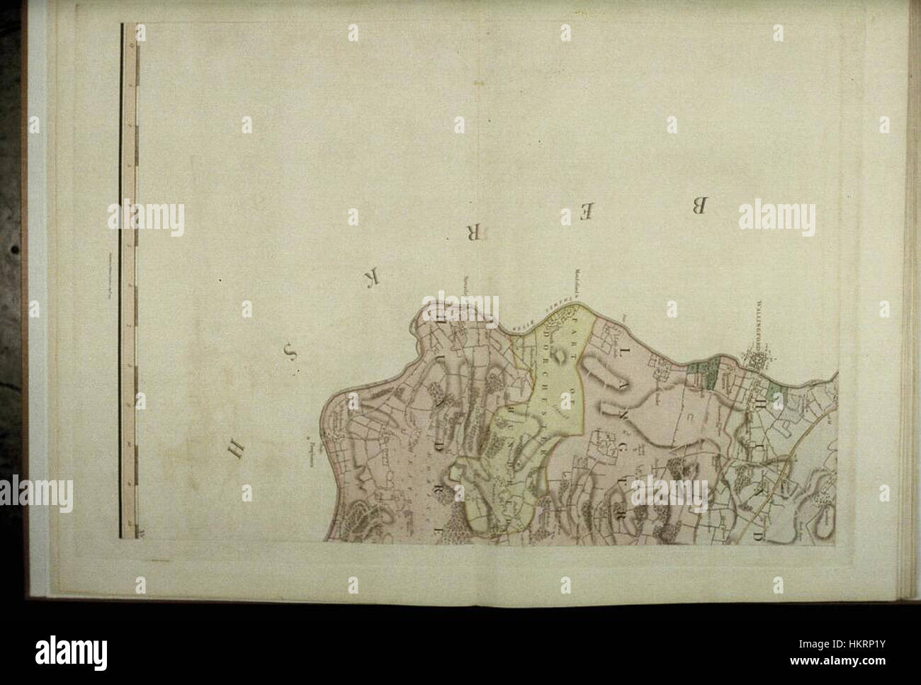 This 17th-century map from the Bodleian Libraries depicts the County of ...