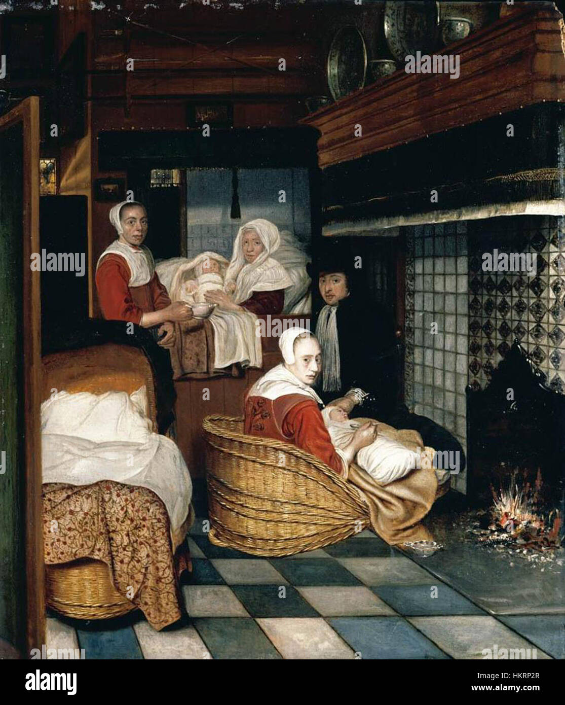 17th century family painting hi-res stock photography and images - Alamy