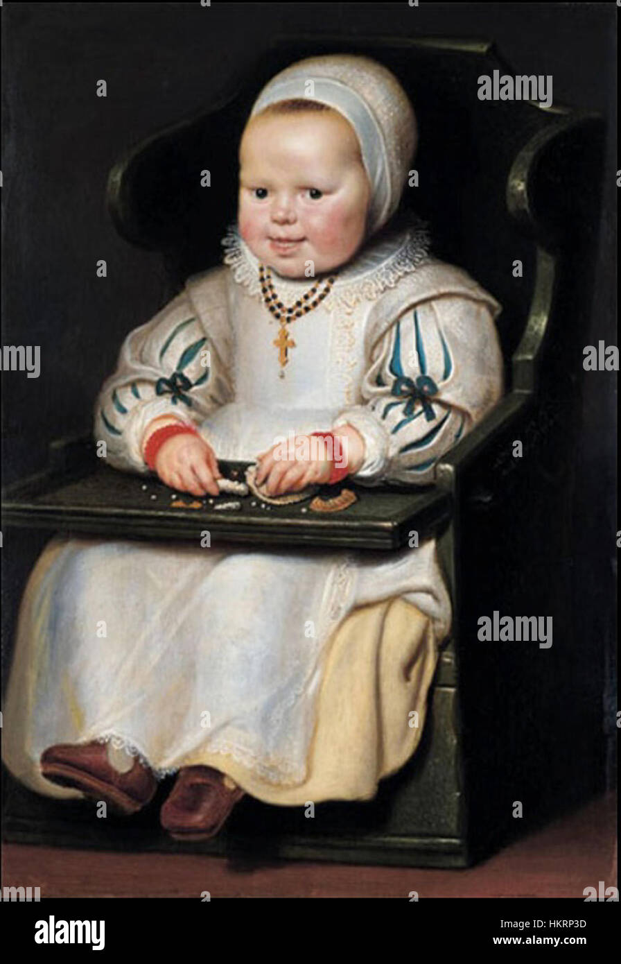 This 17th-century portrait by Cornelis de Vos depicts Susanna de Vos, showcasing the artist's ...