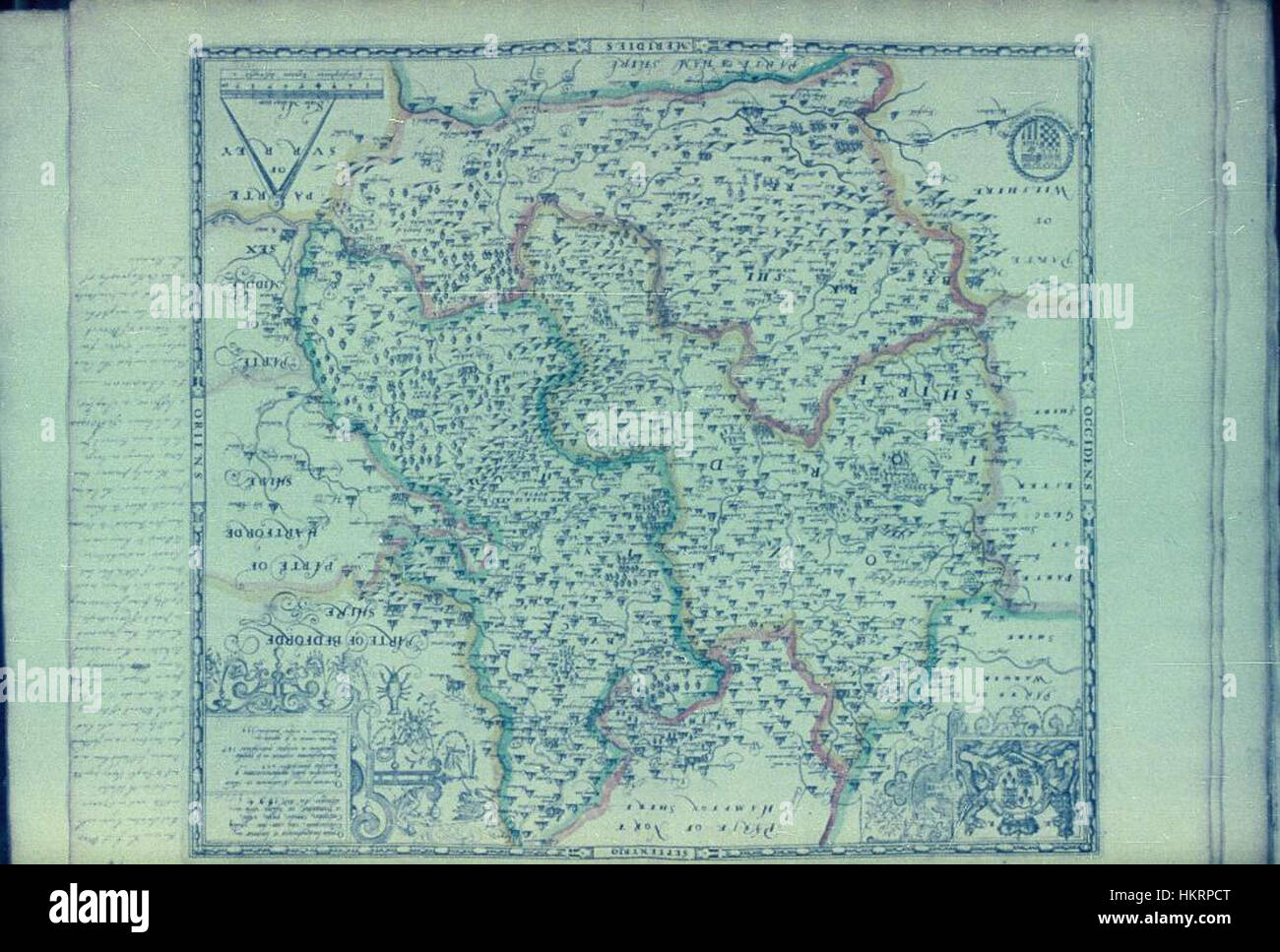 1500s map england hi-res stock photography and images - Alamy