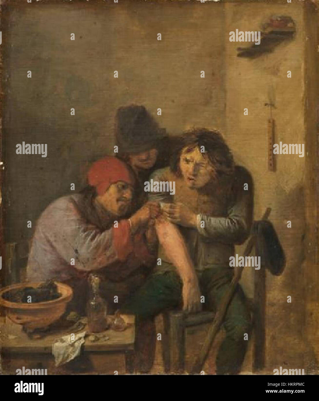 'Touch' by Adriaen Brouwer is a painting that reflects the Dutch Golden ...