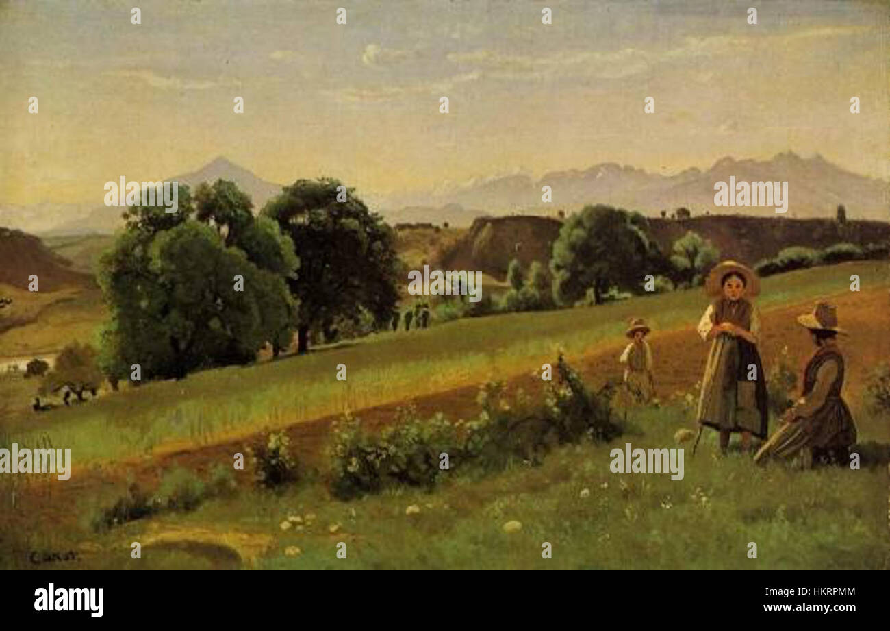 Corot sketch hi-res stock photography and images - Alamy