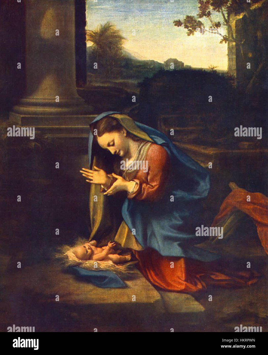 Nativity painting renaissance hi-res stock photography and images - Alamy