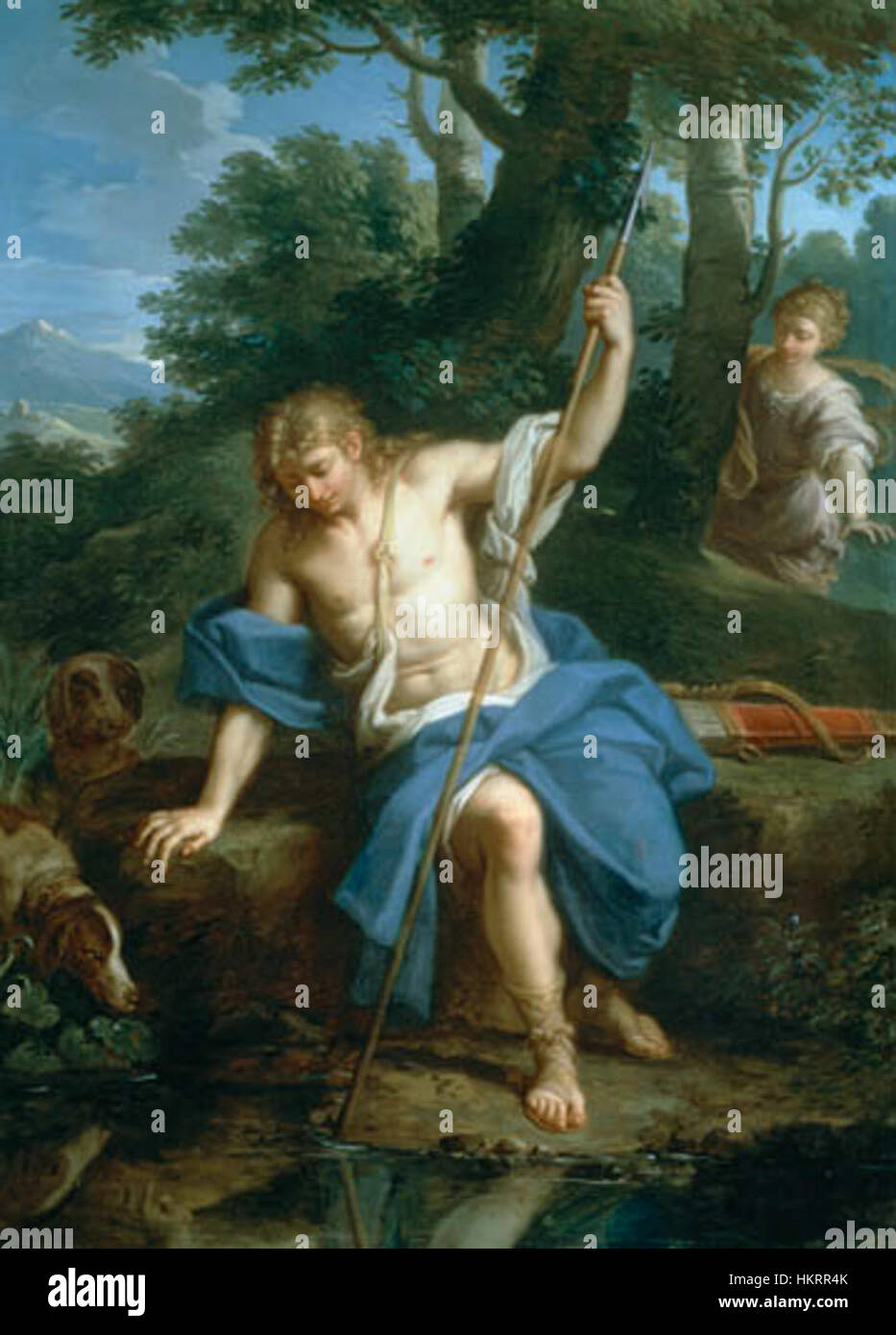 Costanzi's 'Narcissus and Echo' presents the Greek myth of Narcissus ...