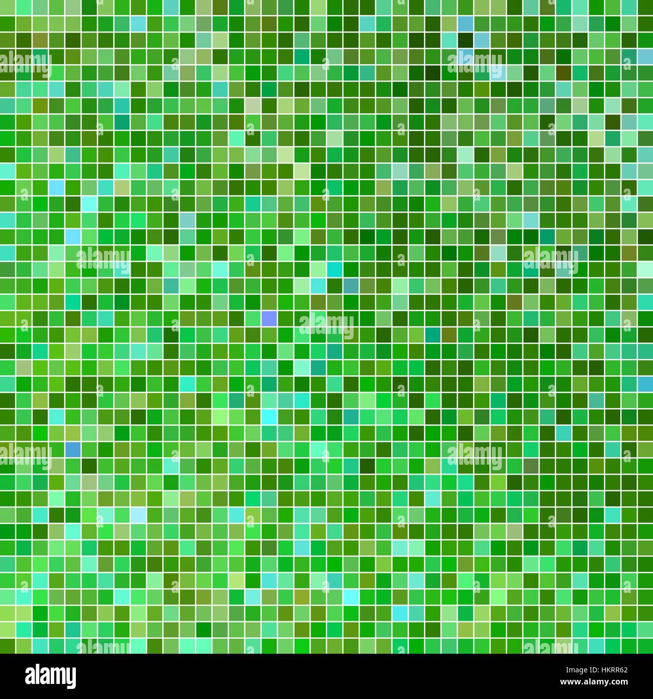 abstract vector square pixel mosaic background - green Stock Vector ...