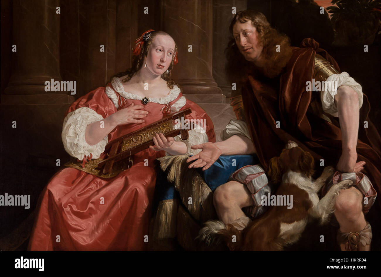 A painting by Couplede Bray, reflecting the Dutch artistâ€™s style in ...