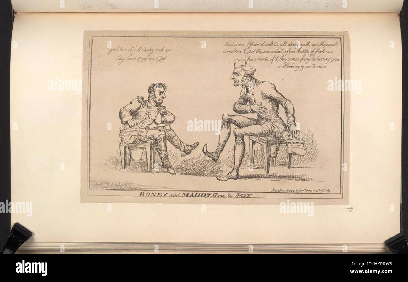 Bodleian Libraries, Boney and Maddy gone to pot Stock Photo - Alamy