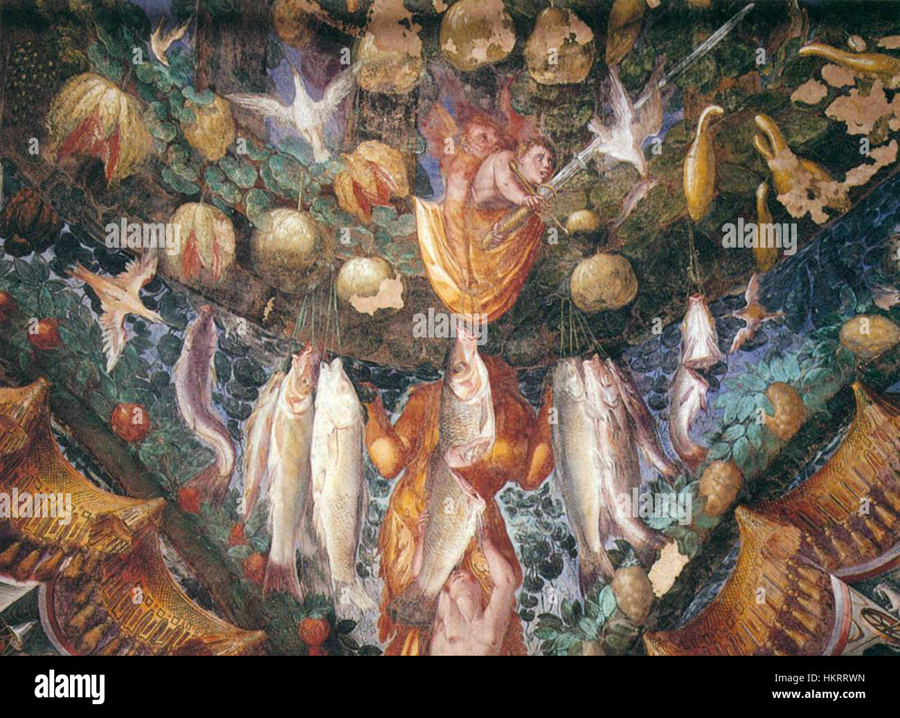 Cristofano Gherardi's 'Festoon Decoration' showcases intricate details ...