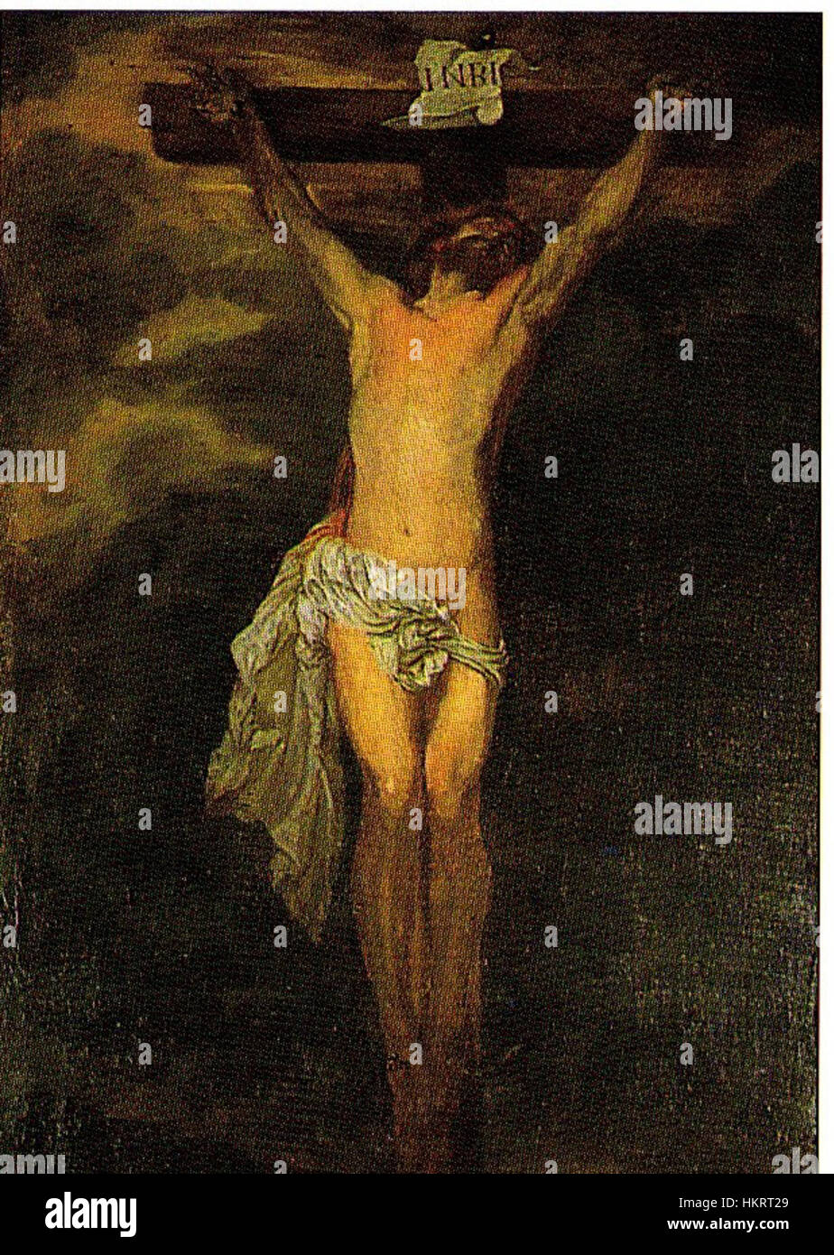 Cristo sulla Croce (Christ on the Cross) is an Italian religious painting depicting the ...