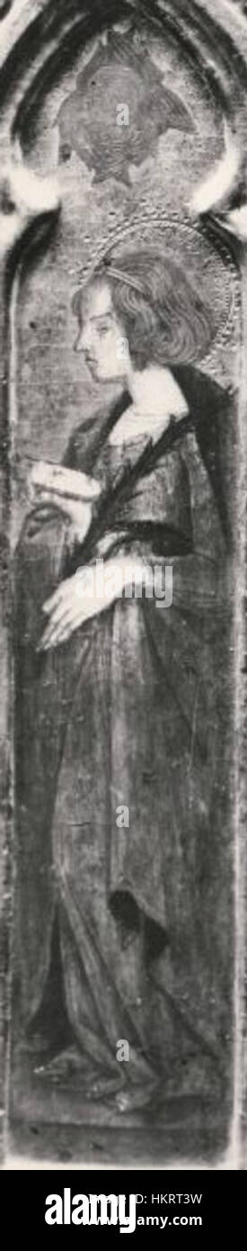 Crivelli, quattro santi di avignone, lucia Stock Photo - Alamy