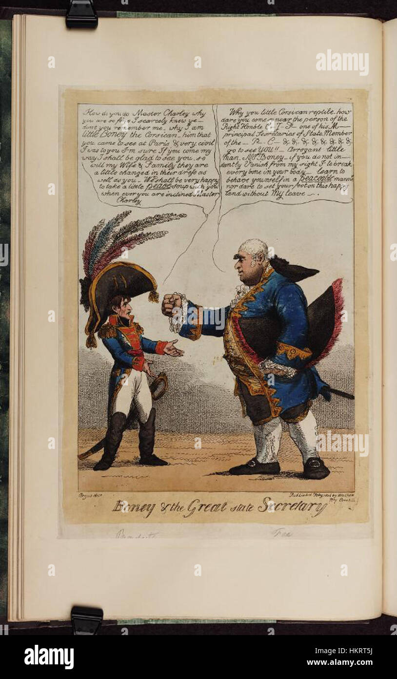 This painting of Boney the Great State Secretary reflects the stature ...