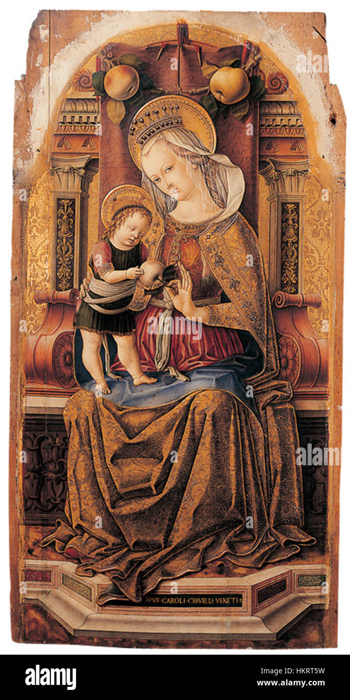 Crivelli painting hi-res stock photography and images - Alamy