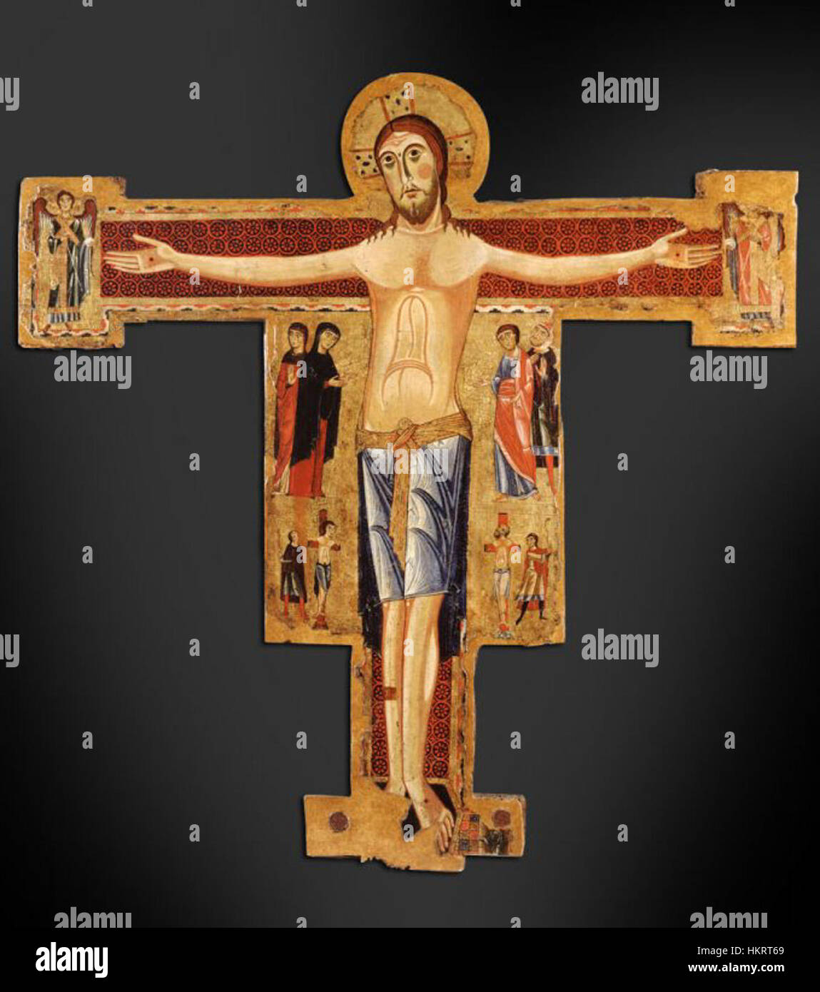 This medieval *Croce delle Stimmate di Santa Caterina* (Cross of the ...