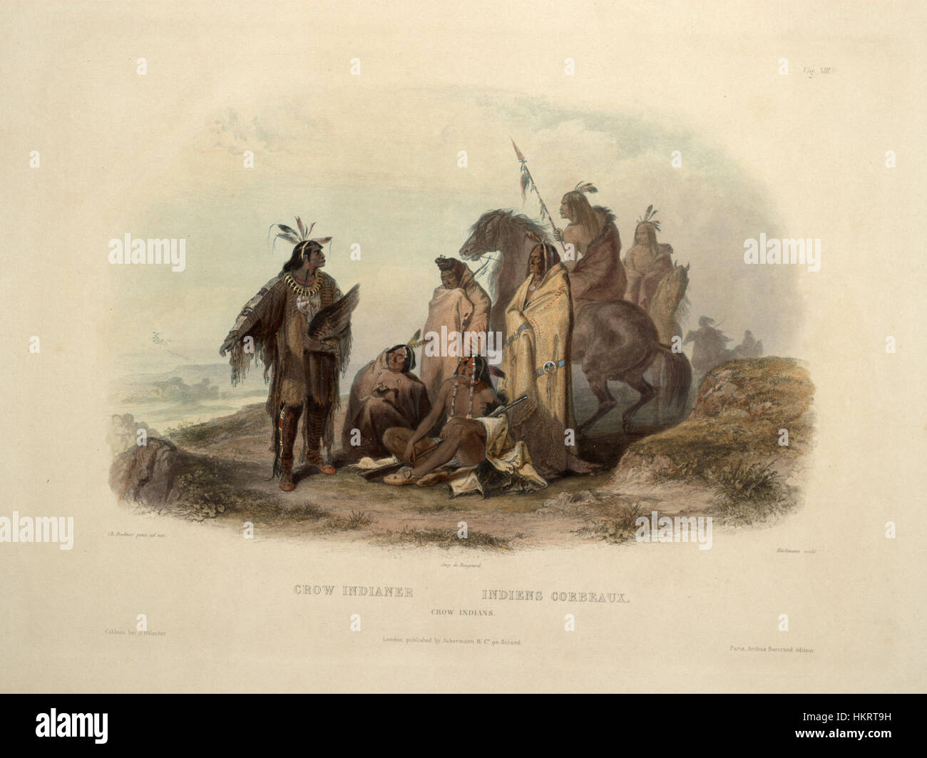 Crow indians hi-res stock photography and images - Alamy