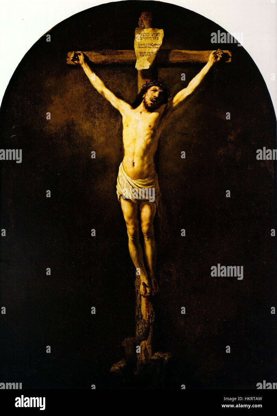 Rembrandt’s 'Crucifixion' (1631) is a dramatic depiction of Christ’s ...