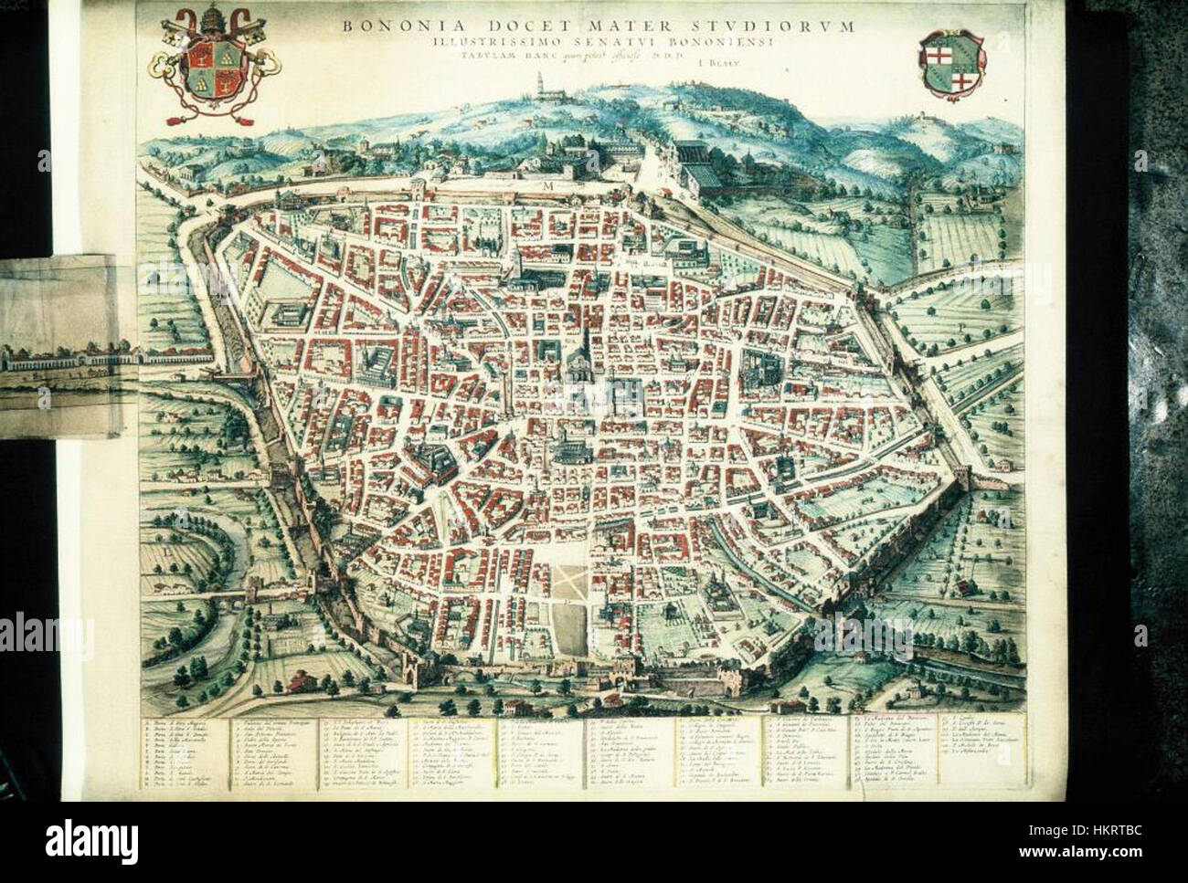 The 'Bononia Docet Mater Studiorum' manuscript housed in the Bodleian ...