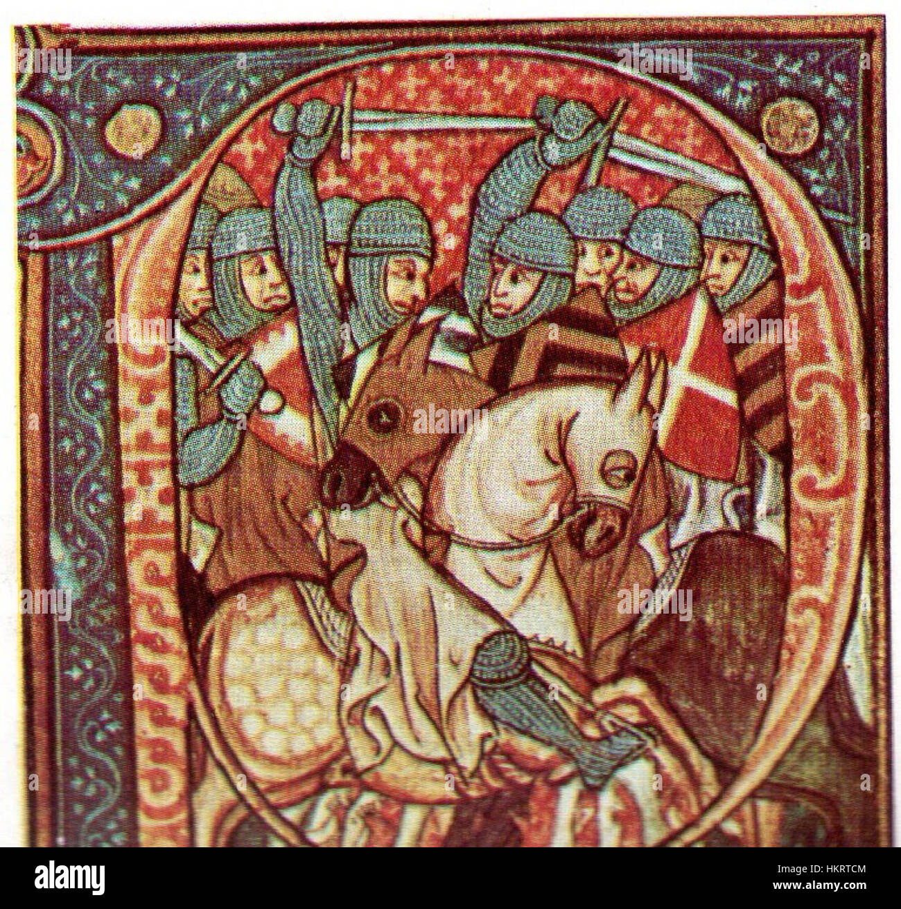 Crusader bible art hi-res stock photography and images - Alamy