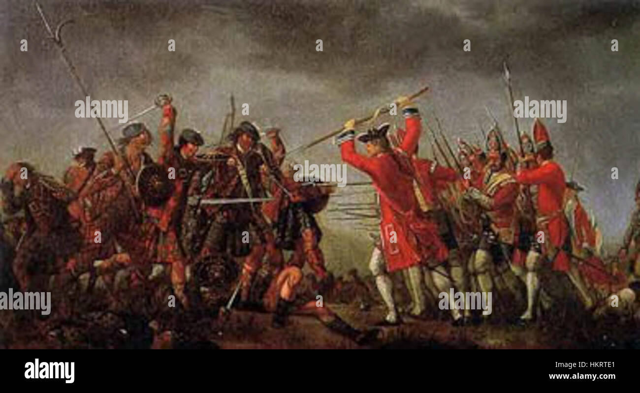 Culloden david morier hi-res stock photography and images - Alamy