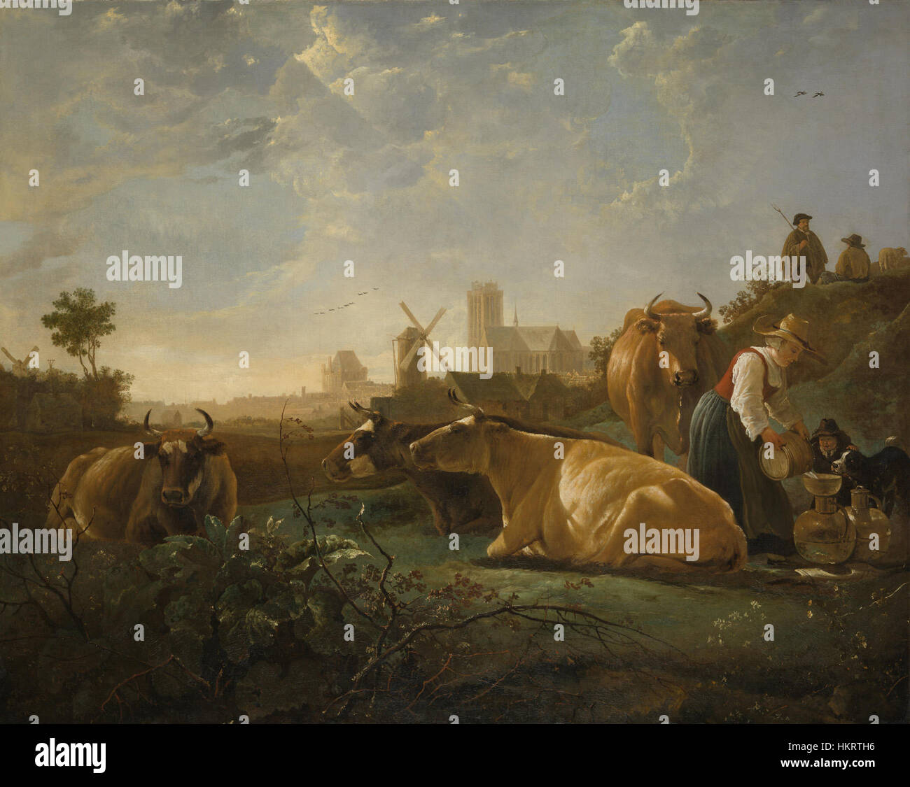 Aelbert Cuyp's 'The Large Dort' is a 17th-century Dutch landscape ...