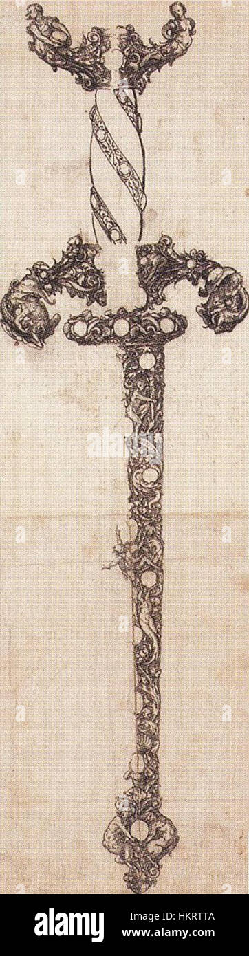 This design of a dagger by Hans Holbein the Younger is an example of ...