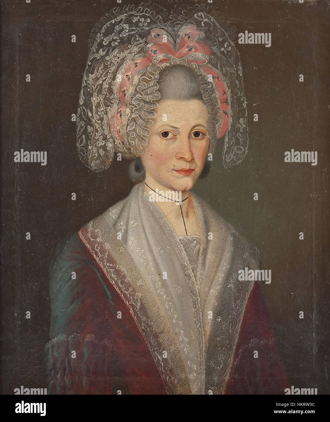 Damenportrait evtl Katharina Kochs Stock Photo - Alamy