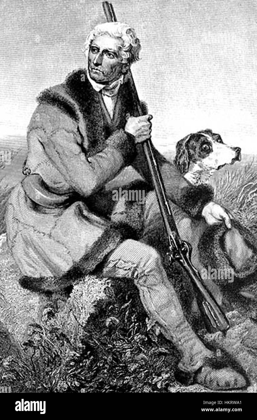 The engraving of Daniel Boone captures the likeness of the famed ...
