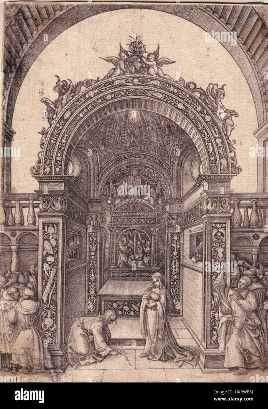 Daniel Hopfer (1470-1536) was a German artist known for his engravings ...