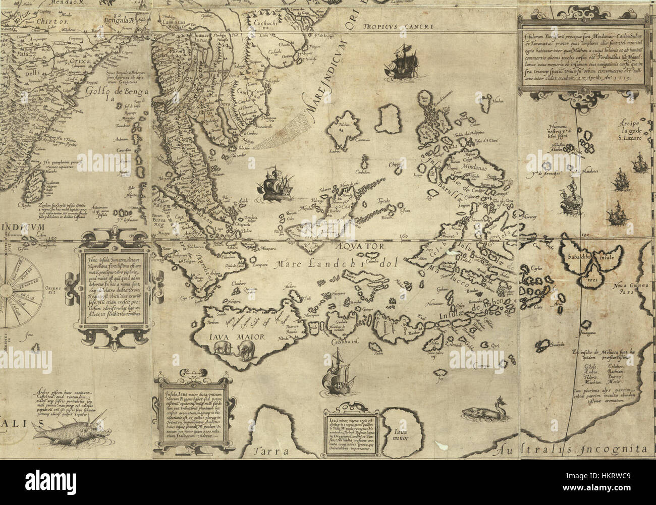 *Asiae Nova Descriptio* by Daniel Keller is a 1590 map of Asia ...