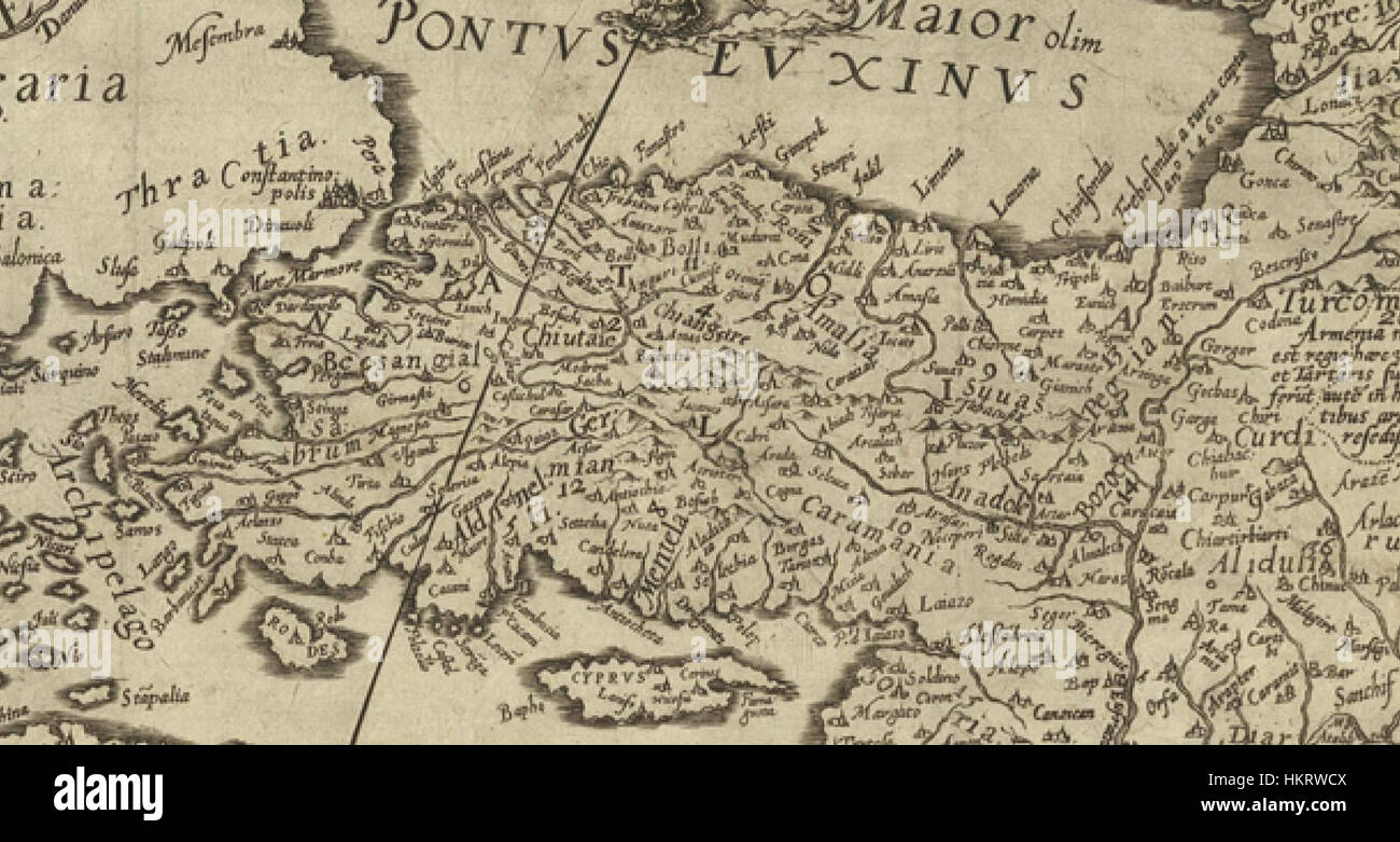 'Asiae Nova Descriptio,' an engraving by Daniel Keller, provides a ...