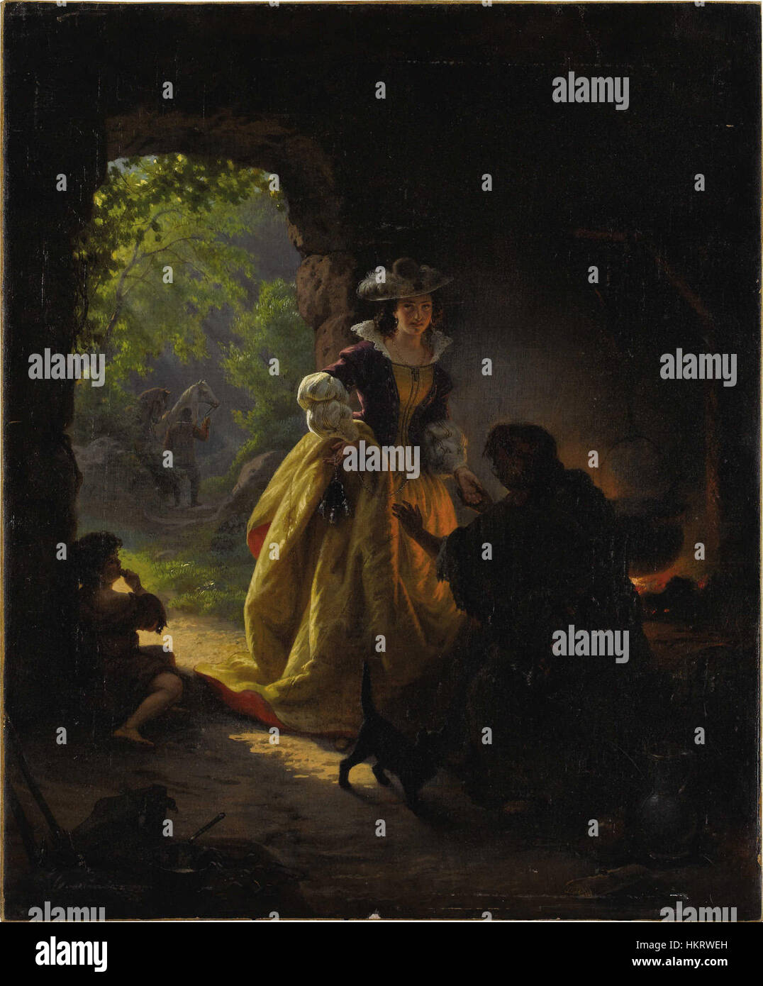 Daniel maclise artist hi-res stock photography and images - Alamy