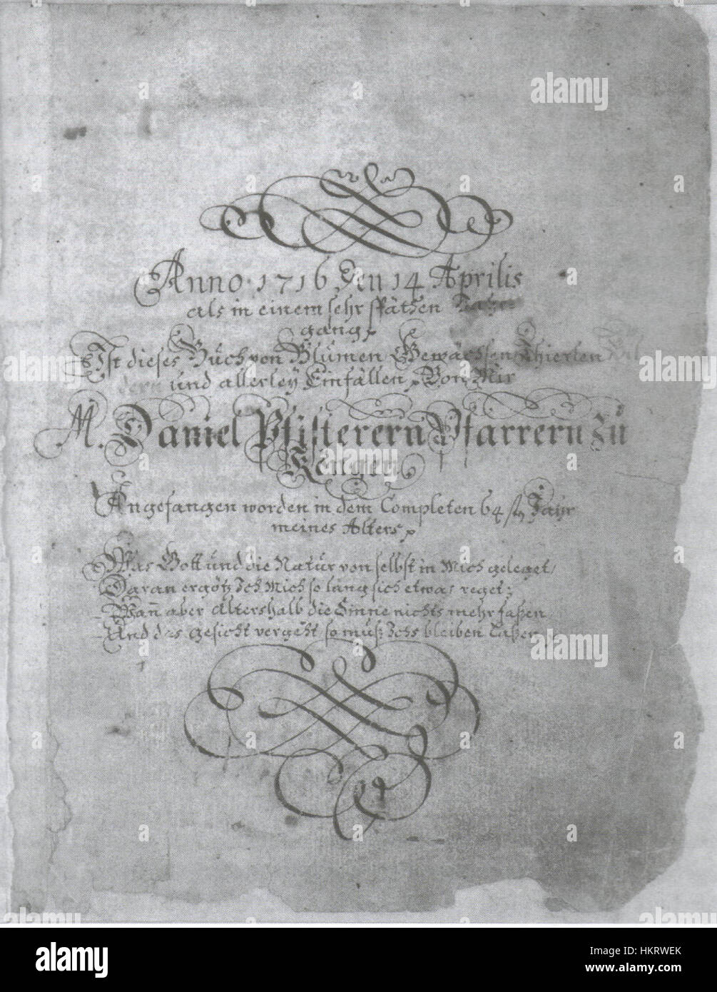 Deckblatt by Daniel Pfisterer, an artwork showcasing the artist's ...