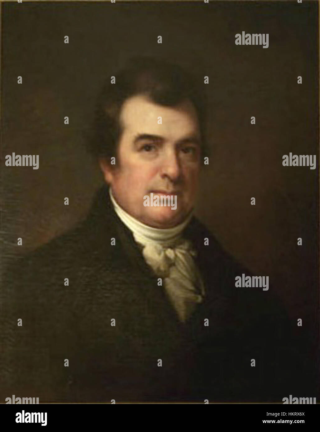 David Hosack by Rembrandt Peale Stock Photo - Alamy