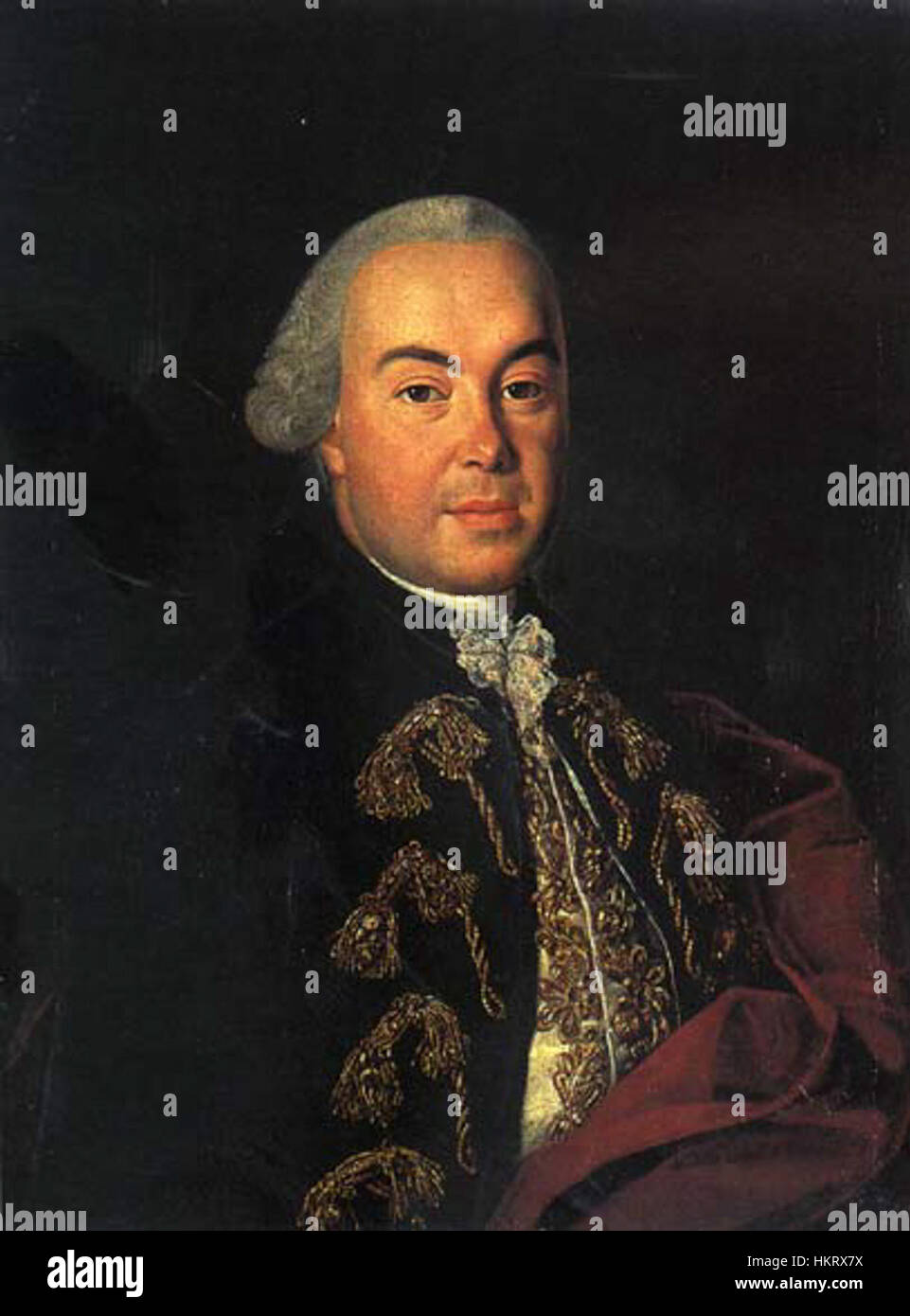 The painting by David Luders captures an important historical event ...