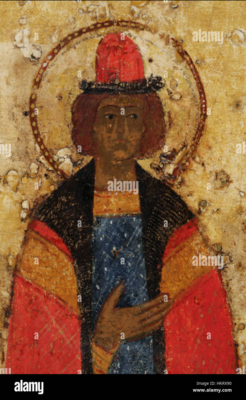 The 'David of Yaroslavl' is an artistic depiction of Saint David, from ...