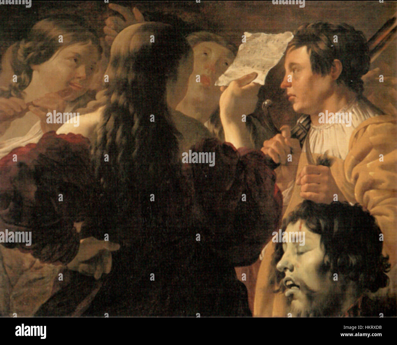 In this 1623 painting by Hendrick Ter Brugghen, 'David Saluted by the ...